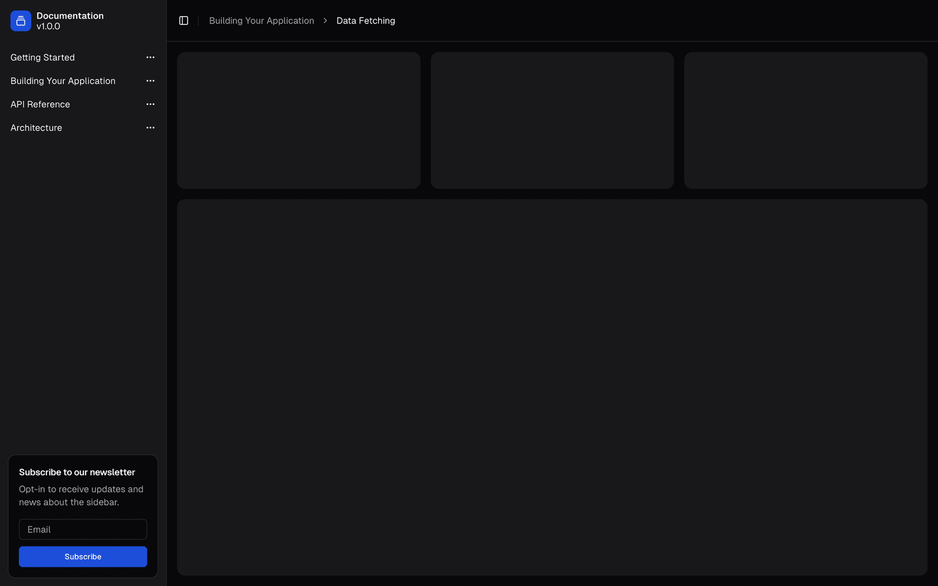 Building Blocks for the Web - shadcn/ui中文文档 | shadcn/ui中文网