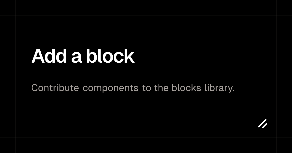 Add a block - shadcn/ui中文文档 | shadcn/ui中文网