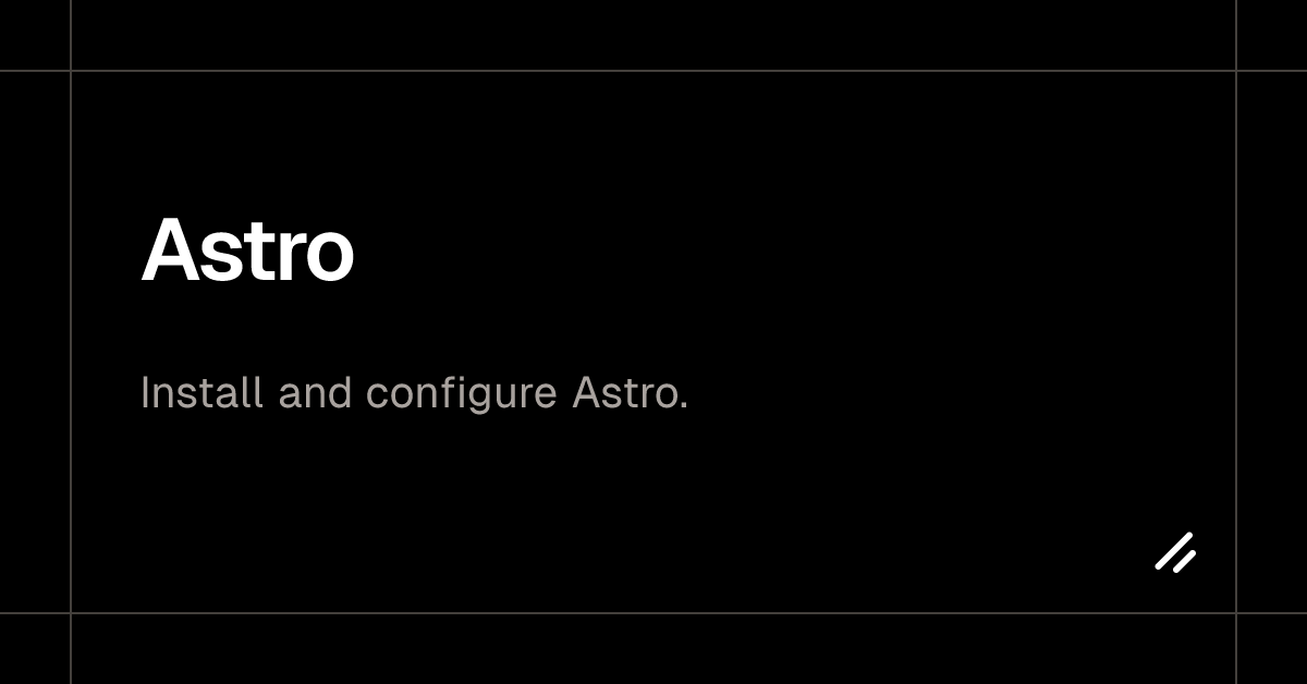 Astro - shadcn/ui中文文档 | shadcn/ui中文网